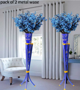 king shine RATOUCH Flower vase and flower pot Pack of 1 Iron Vase Price ...