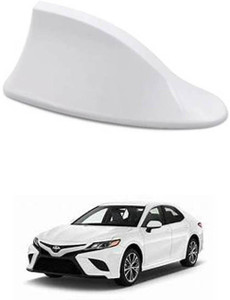 FKOK Car Shark Fin Antenna (White) For Camry Satellite Vehicle Antenna ...