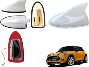 Automotive Prist Car Antenna Mini Cooper White Shark Fin Replacement ...