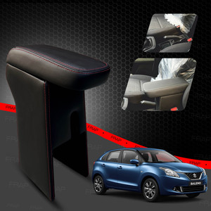 Frap Premium Armrest For Maruti Old Baleno with Moulded Foam(Nappa,Red ...