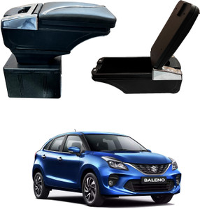 Oshotto PU Leather AR-02 Car Armrest Console Box For Baleno 2015-2019 ...