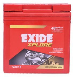 EXIDE 12XL9-B 9 Ah Battery for Bike Price in India - Buy EXIDE 12XL9-B ...