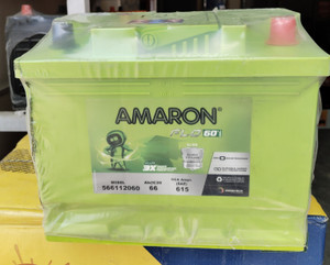 AMARA RAJA AMARON DIN 66 66 Ah Battery for Car Price in India - Buy ...