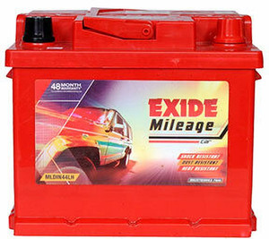 EXIDE Mileage MLDIN44LH 44 Ah Battery for Car Price in India - Buy ...