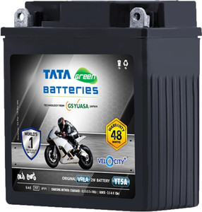 Tata Green Velocity Plus YT5A Two Wheeler Battery 5 Ah Battery for Bike ...