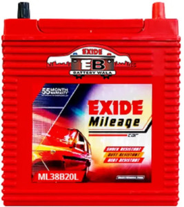 EXIDE ASDERJU 34 Ah Battery for Car Price in India - Buy EXIDE ASDERJU ...