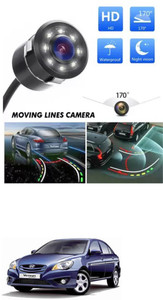 Kbshops Full HD Night Vision Moving Lines Rear View Camera For Verna ...