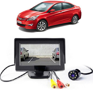 Genipap Parking Assistance Monitor With 8 Led Night Vision Car Reverse ...