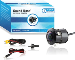 Sound Boss 3rd Genration AHD FISH EYE 1080p Rear View 170° Wide Angle ...