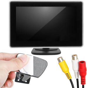 CARZEX 5 inch Dashboard TFT Monitor LED Screen Rear View Reverse for ...