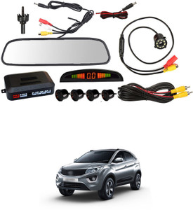 LOVMOTO LCD 4.3 Screen 4pc Car Parking Sensor Monitor Kit With Reverse ...