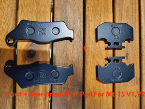 TRYFLY FRONT & REAR DISC PAD MT15 Vehicle Disc Pad Vehicle Disc Pad ...