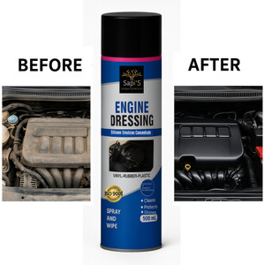 SAPI'S Engine Dressing Silicone Emulsion Spray 500 ml Engine Cleaner ...