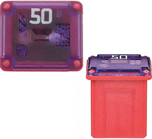 Auto-Ex Mini Cartridge Fuse 32V 50A Female Terminal JCase Mini Fuse Box ...