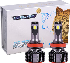 ALLEXTREME HYPERDRIVE H2 150W LED Headlight Conversion Kit 6000K HID ...