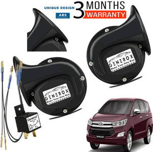 Generox Horn For Toyota Innova Crysta Price in India - Buy Generox Horn ...