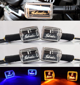 Luxurious Drive Front, Rear LED Indicator Light for Hero Splendor ...