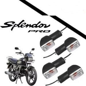 THE ONE CUSTOM Front, Rear Halogen Indicator Light for Hero Splendor ...