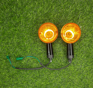 Alpha ten Front, Rear LED Indicator Light for Royal Enfield CLASSIC ...