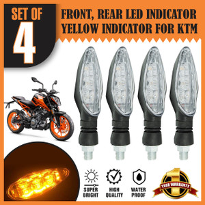 Moto Genius Front, Rear LED Indicator Light for KTM Duke 180, Duke 200 ...
