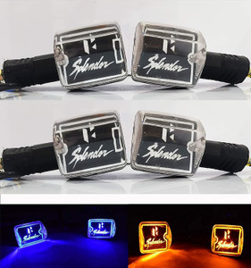 PBTA Front, Rear LED Indicator Light for Honda, Hero Splendor NXG ...