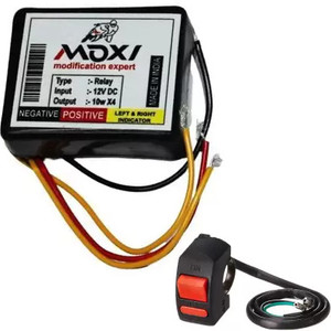 CROXIV Front, Rear, Side Flasher Indicator Light for Honda, Hero, Royal ...
