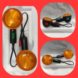 AUTO STYLIST Front, Rear LED Indicator Light for Royal Enfield Meteor ...