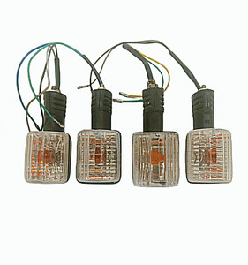 ZILLA Side, Rear, Front Halogen Indicator Light for Universal For Bike ...