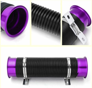 Auto MT PURPLE Turbine Intake Pipe Air Intake Pipe Adjustable hose Cold ...