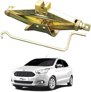 MATIES Heavy Duty Manual Golden Scissor Iron Vehicle Lift Jack For Figo ...