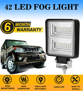 Flipkart SmartBuy 42 LED 126Watt Square Flood Light Driving Fog LIght ...