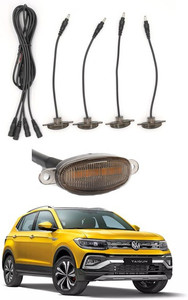 AYW 4 LED Front Grill Led Lights Amber Lights DRL For Taigun-Volkswagen ...