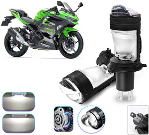 AUTO PEARL H4 LED Projector Len Motorcycle Headlight Bulbs 8000LM H/L ...