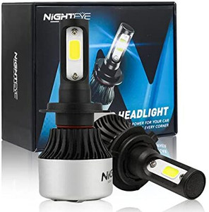 CARZEX Genuine Nighteye H27 LED Headlight Bulb LED Conversion Kit for ...