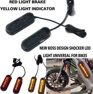 Aklin Boky NEW BOSS SHOCKER LIGHT Headlight Motorbike LED (12 V, 10 W ...