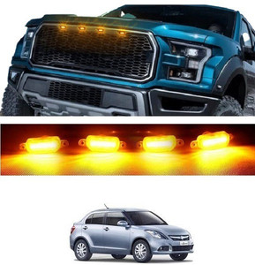 Trigcars Maruti Suzuki Swift Dzire 2015 Car Radiator Grill LED Light ...