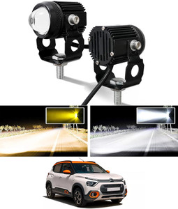AYW Twin Mini LED Lights Amber and White High/Low Beam For C3 Citroen ...