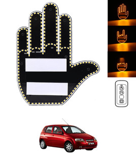 MATIES Fun Hand gesture light with Remote Back Window sign & Funny Car ...