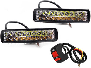 Flipkart SmartBuy led sleek Double Colour Fog Lamp Motorbike, Car ...