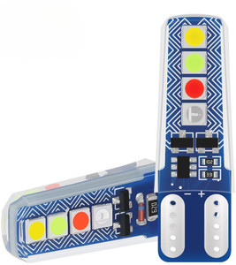 AutoPowerz RGB LED Parking Bulb Parking Light Car, Motorbike LED (12 V ...