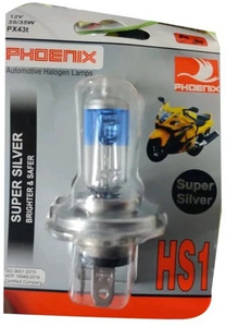 HALONIX PHOENIX SUPER SILVER HS1 BULB Headlight Motorbike Halogen for ...