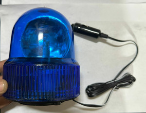 Auto MT BLU Police Revolving REVOLVER Light Led Rotating Emergency Roof ...