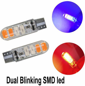 acube mart red blue blinker parking bulb Parking Light Motorbike LED ...