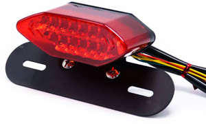 AutoPowerz Tail Light Turn Signals License Plate Bracket LED Indicator ...