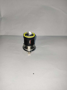 GRIP LIGHT HEAD LIGHT BULB H4 FITTING LENS WHITE/YELLOW WITH WHITE RING ...
