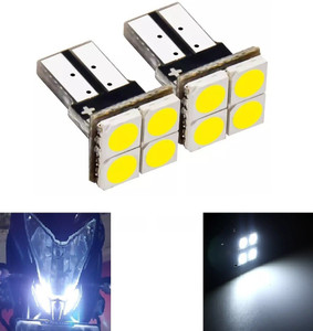 Super R 2828 T10 LED Parking Light (White, 12V, 2 Bulbs) Parking Light ...