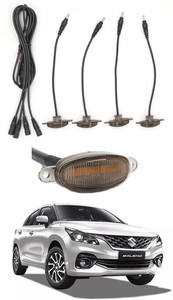 AYW 4 LED Front Grill Led Lights Amber Lights DRL For Baleno-Maruti ...