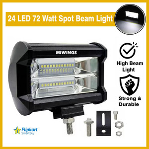 Flipkart SmartBuy 24 LED 72 Watt Spot Beam Lamp With Led Bar/Fog Light ...