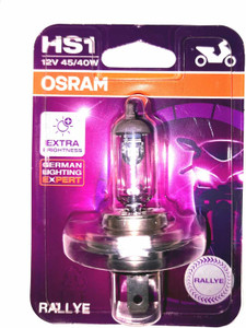 OSRAM HS1 RALLYE 62185RL(2pcs) Headlight Motorbike Halogen (12 V, 45 W ...