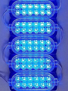 StrawHat DC 24 Volt 3 Watt Waterproof LED Module Light Lamp Bulb ...